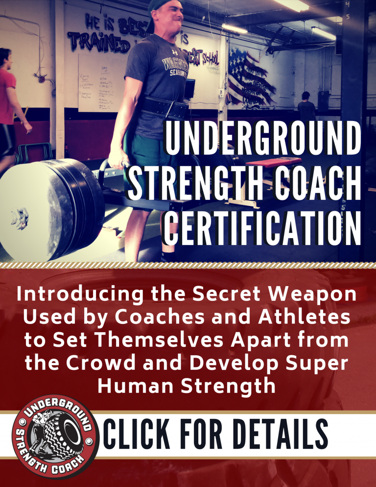 Underground Strength Coach Certification & Mentorship Week • Zach Even-Esh