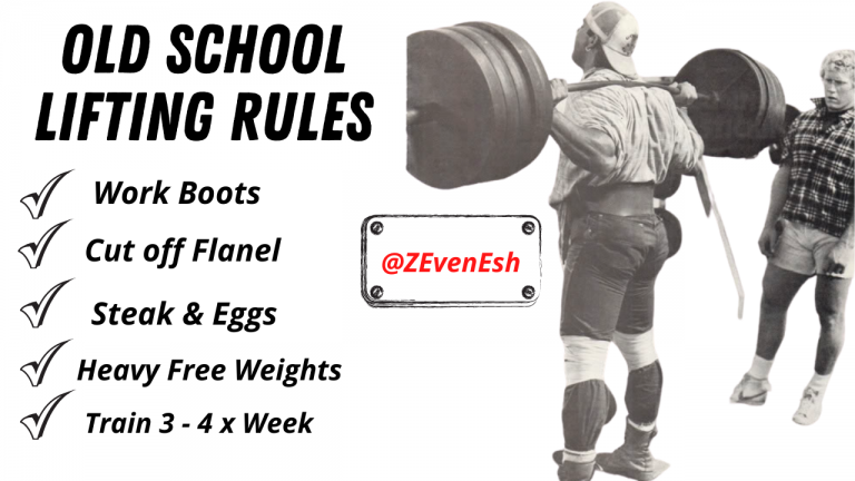 old=school-lifting-rules • Zach Even-Esh