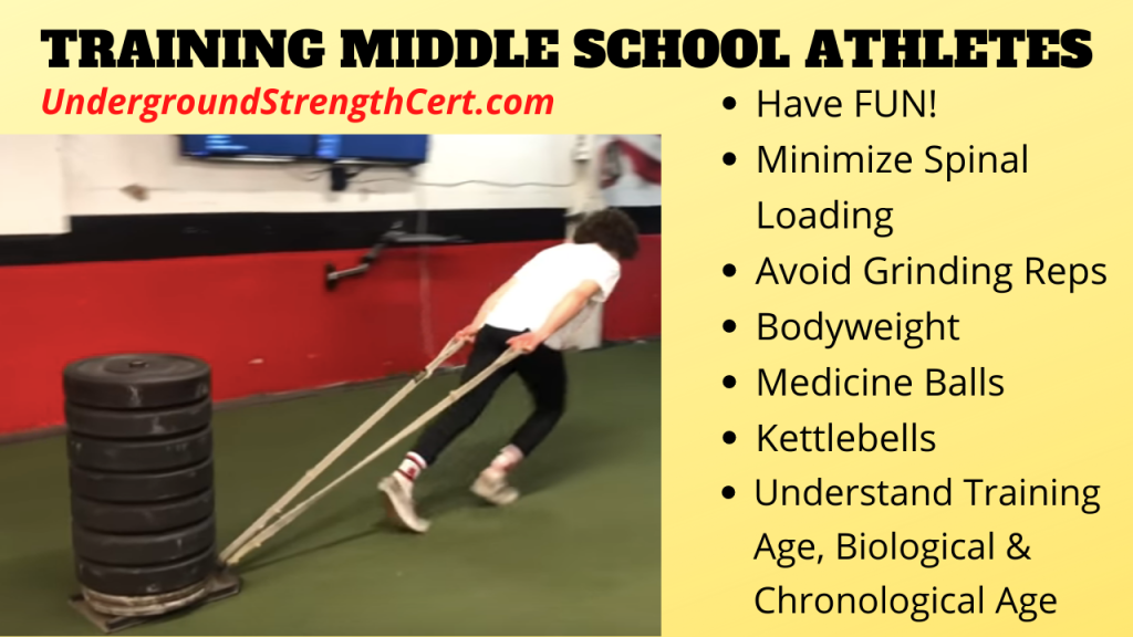 Strength & Conditioning / Athletic Development for Middle School ...
