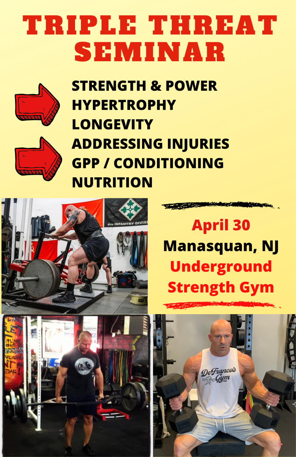 Triple Threat Seminar: DeFranco, Wenning, Even - Esh • Zach Even-Esh